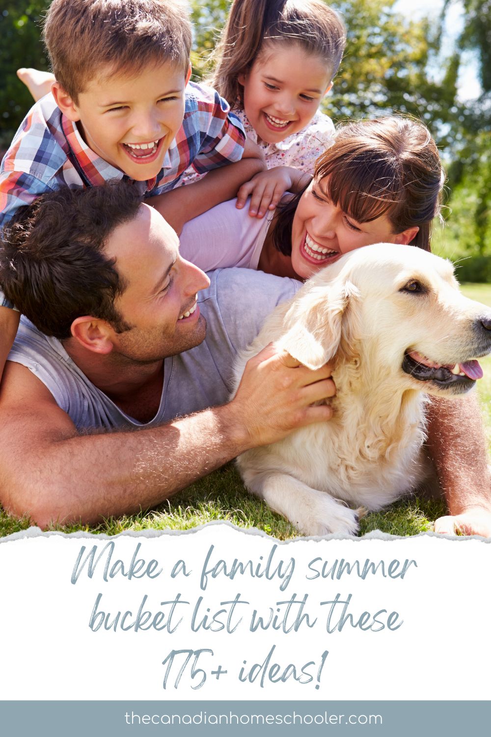 175+ Screen-Free Activities For Your Family Summer Bucket List