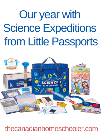 Science Expeditions from Little Passports - A Year Of Science Fun