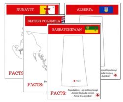 Canadian Provinces Cards {Printable}