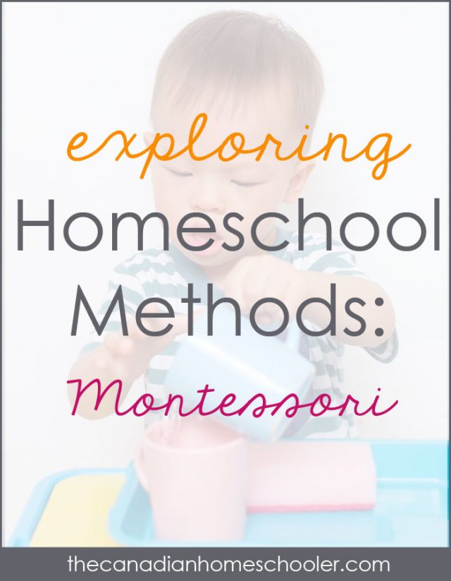 Homeschool Methods: Montessori