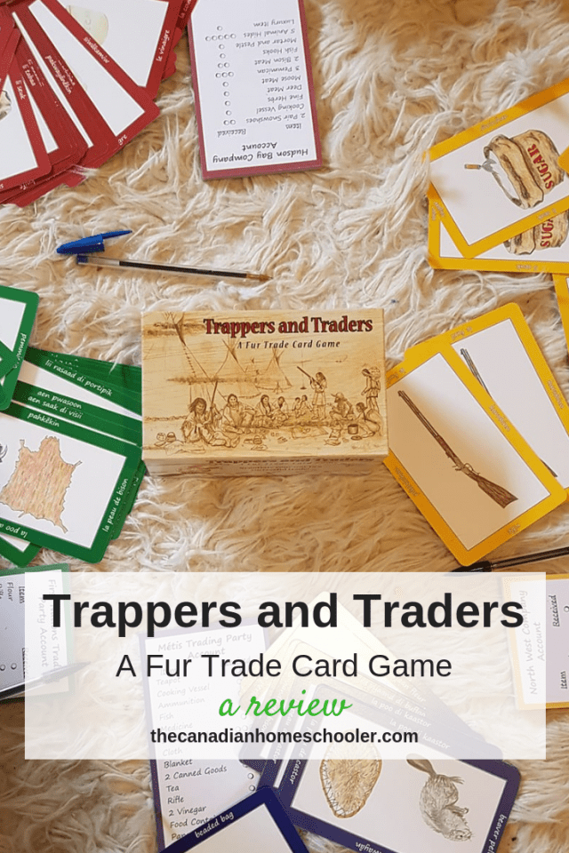 Trappers and Traders: A Fur Trade Game {Review}