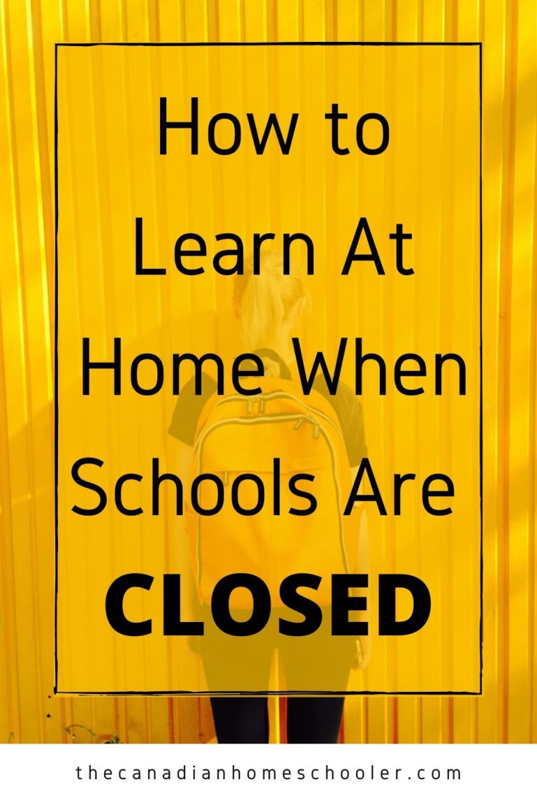 How to Learn At Home When Schools Are On A Break