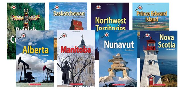 Great Books For Studying Canadian Geography in the Elementary Years