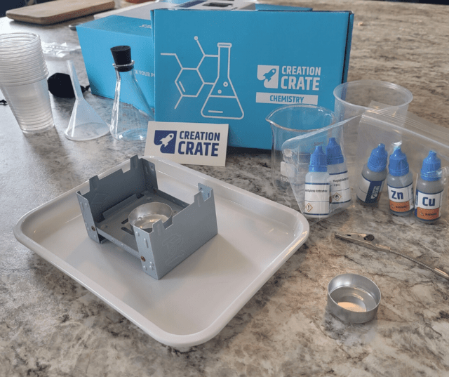 Creation Crate Chemistry: A Review